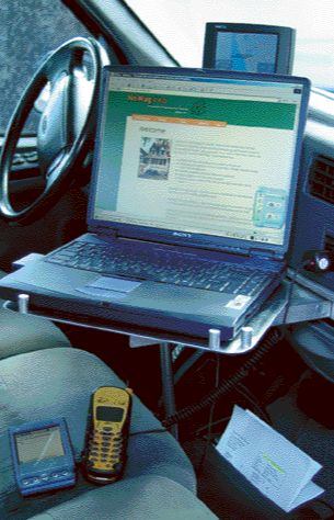High-Tech Office in a Truck