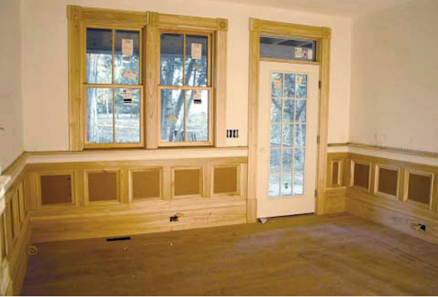 Simple Panel Wainscot