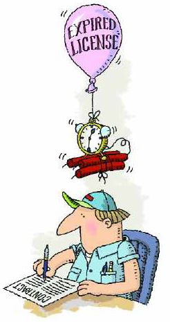 Keep Your License Current