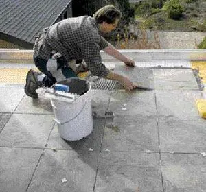 Building a Slate-Tile Deck