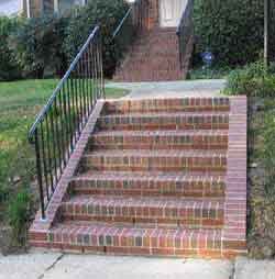 Building Brick Stairs