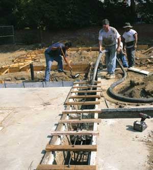 Adding to an Existing Slab Foundation