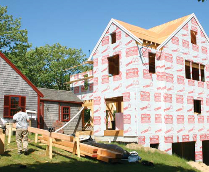 Timber-Frame Look for a Stick-Frame Addition