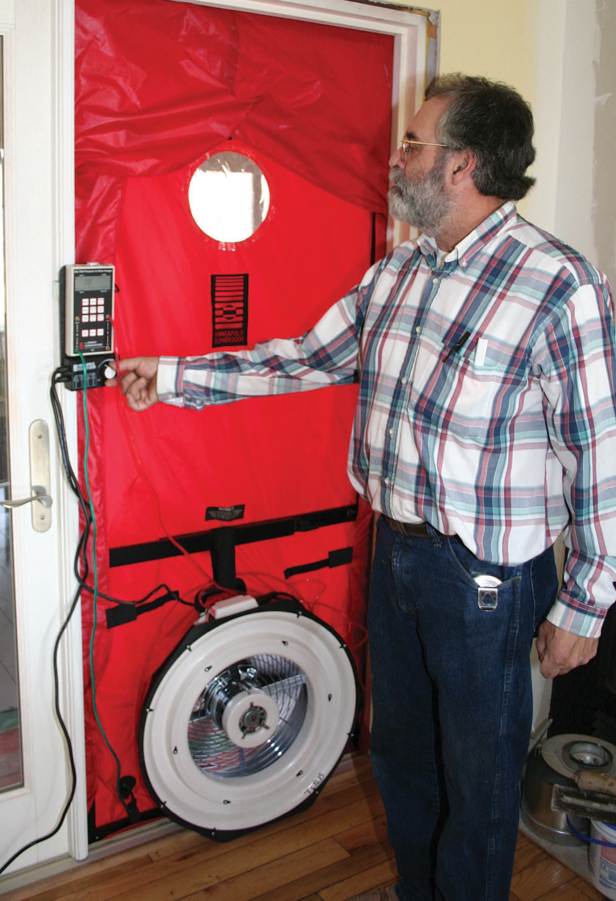 Blower Door Testing