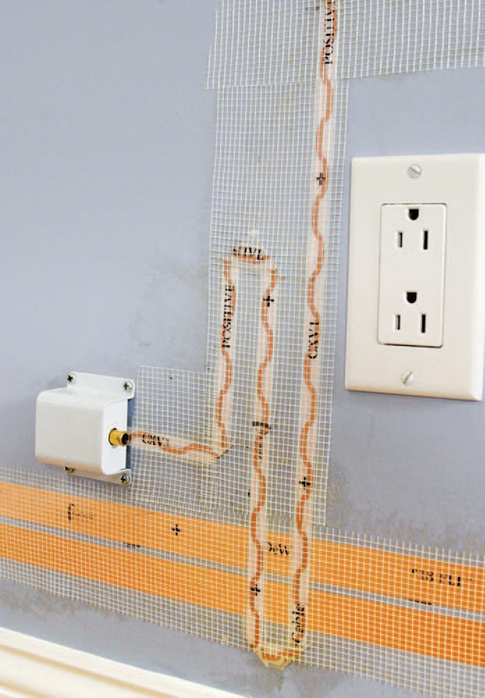 Easy-to-Hide Electric Wire
