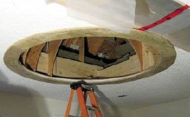 On the Job: Building a Small Ceiling Dome