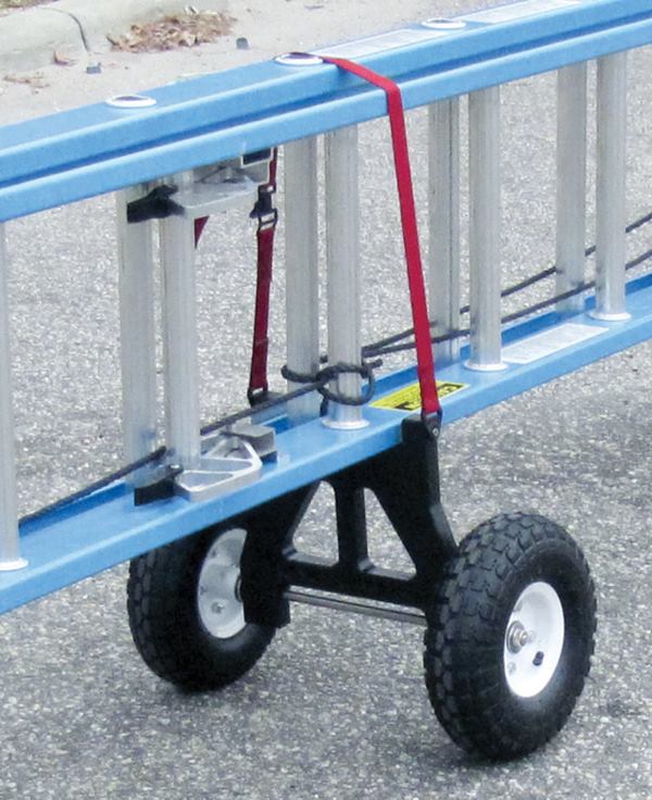 Back-Saving Ladder Cart