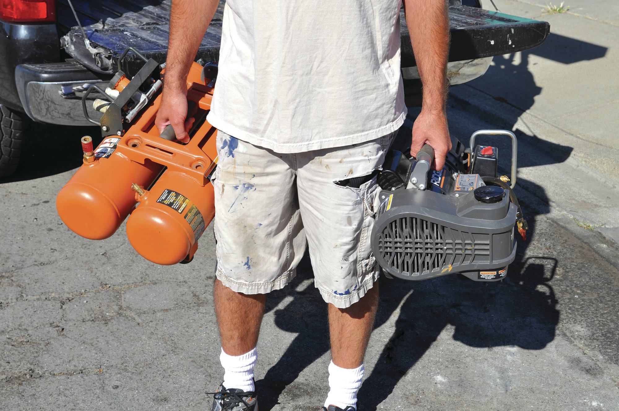 Mobil Air Tri-Stack Compressor