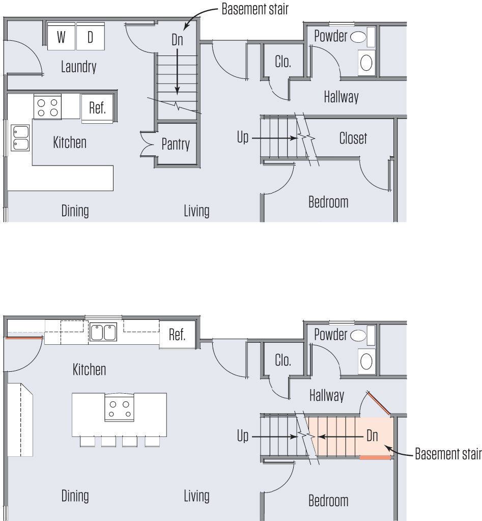 Basement Stairs Transplant