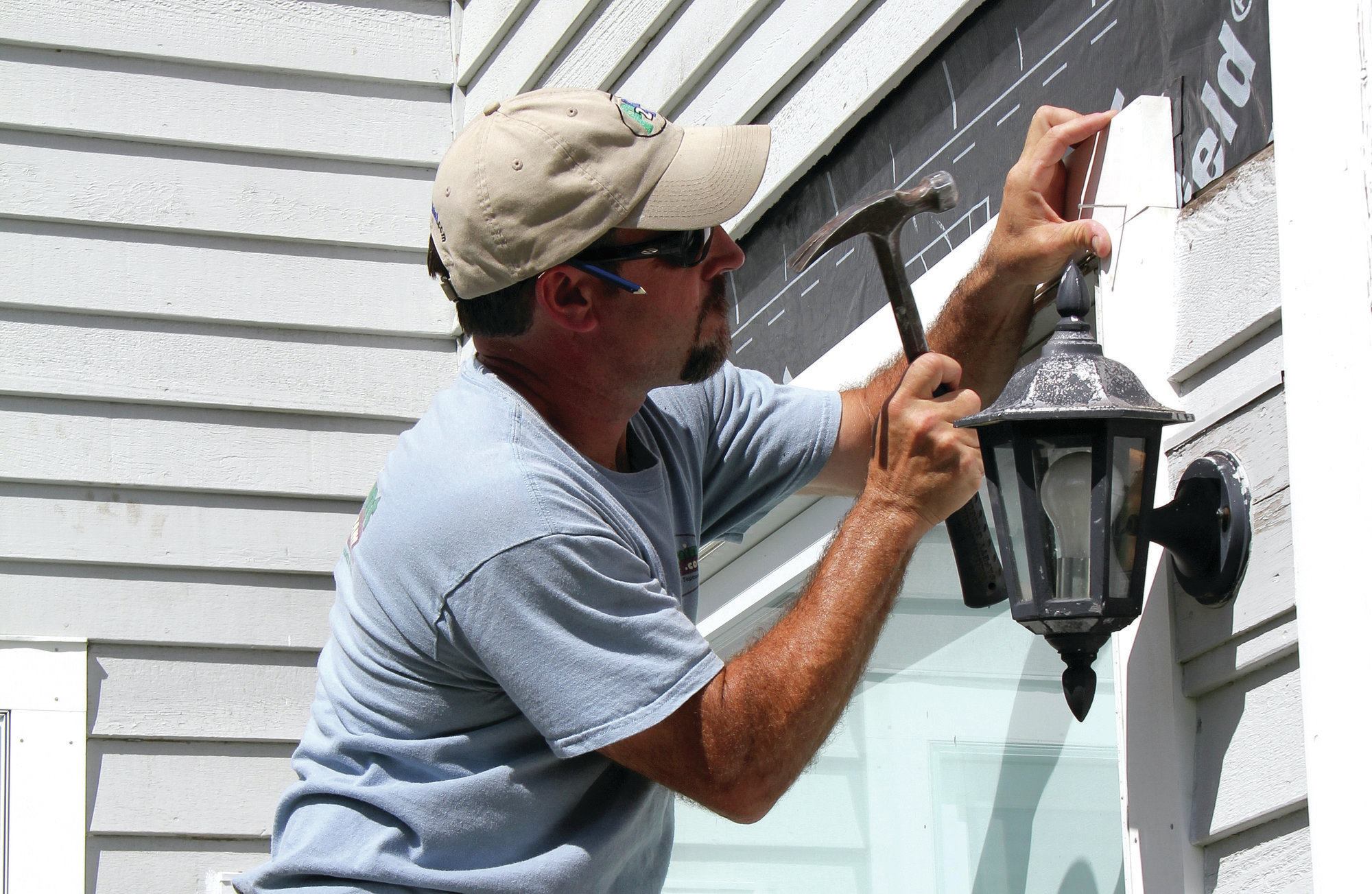 Fastening and Finishing PVC Trim