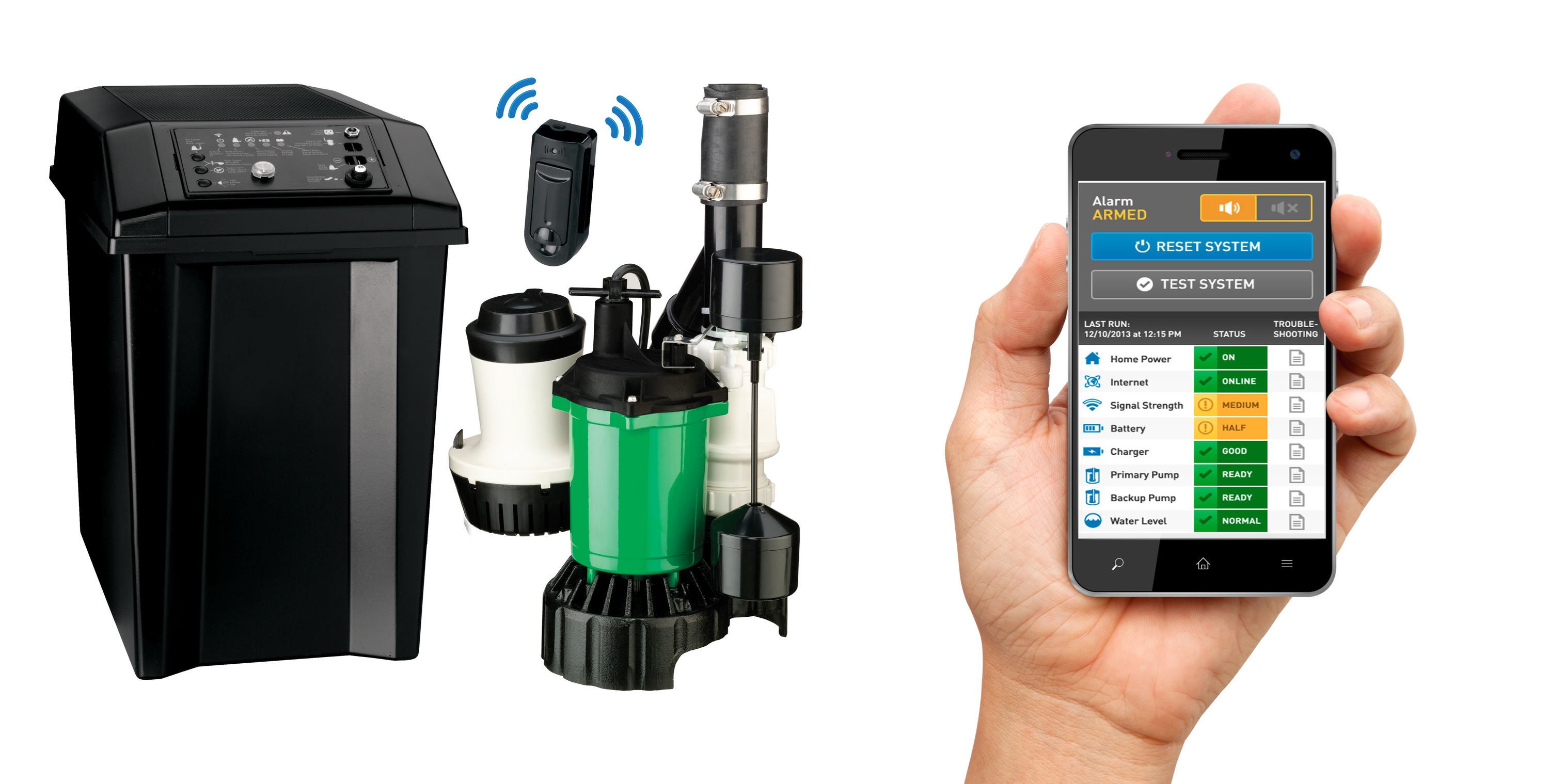 Pentair Virtual Water Assistant Helps You Mind Your Sump Pump