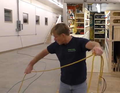A Better Way to Coil Electrical Cords