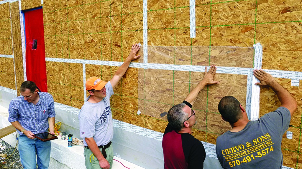 OSB as an Air Barrier