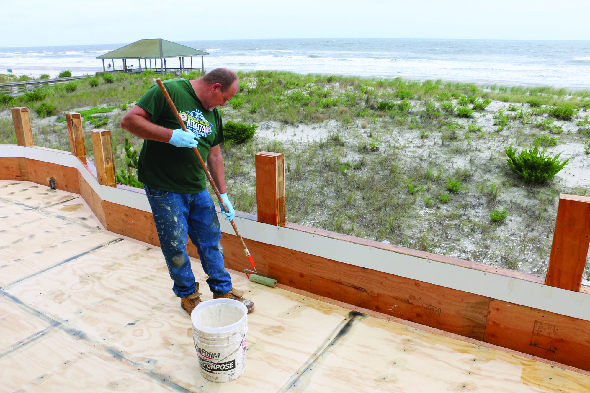 Custom Fiberglass Upper Deck