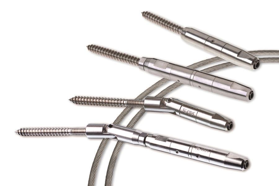Quick-Connect Cable Rail Fittings