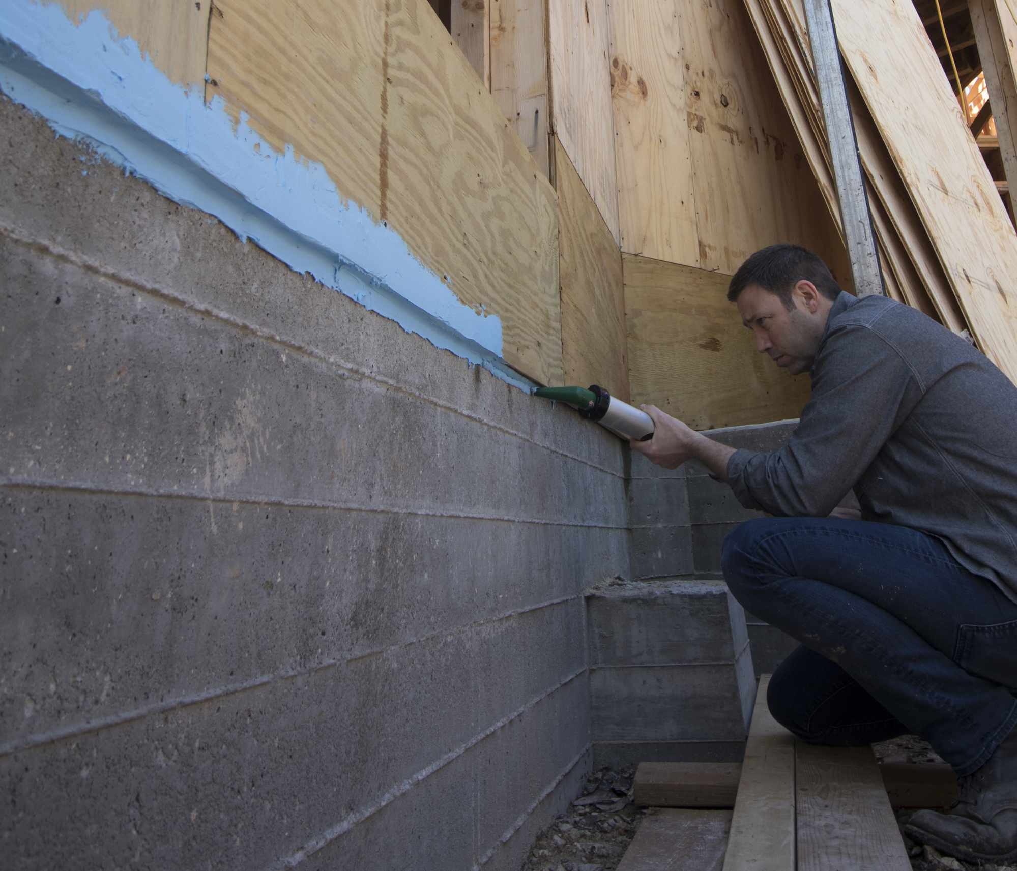 Sealing the Foundation to the Framing