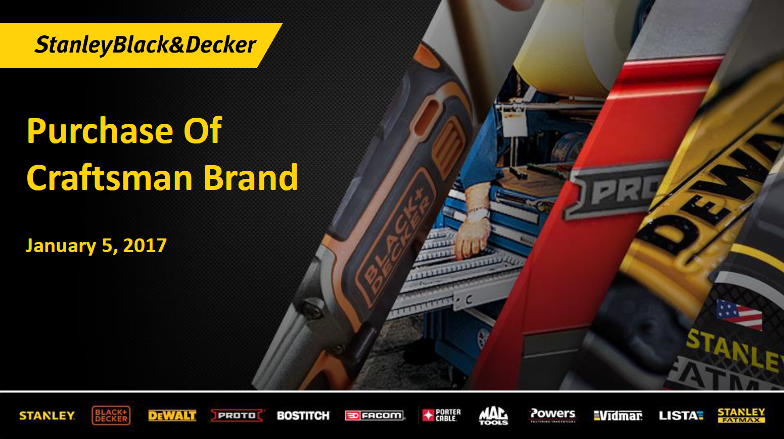 What Company Owns Craftsman Tools