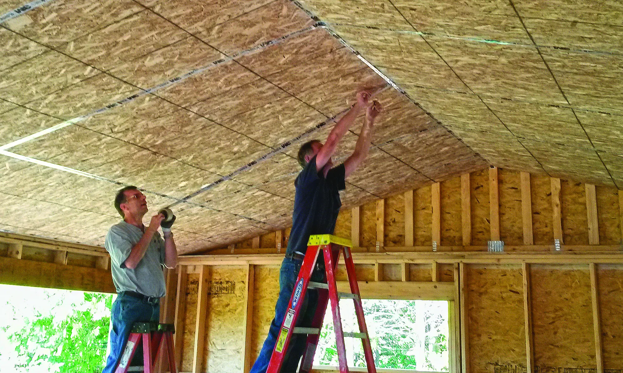 Scissor Truss Vaulted Ceiling