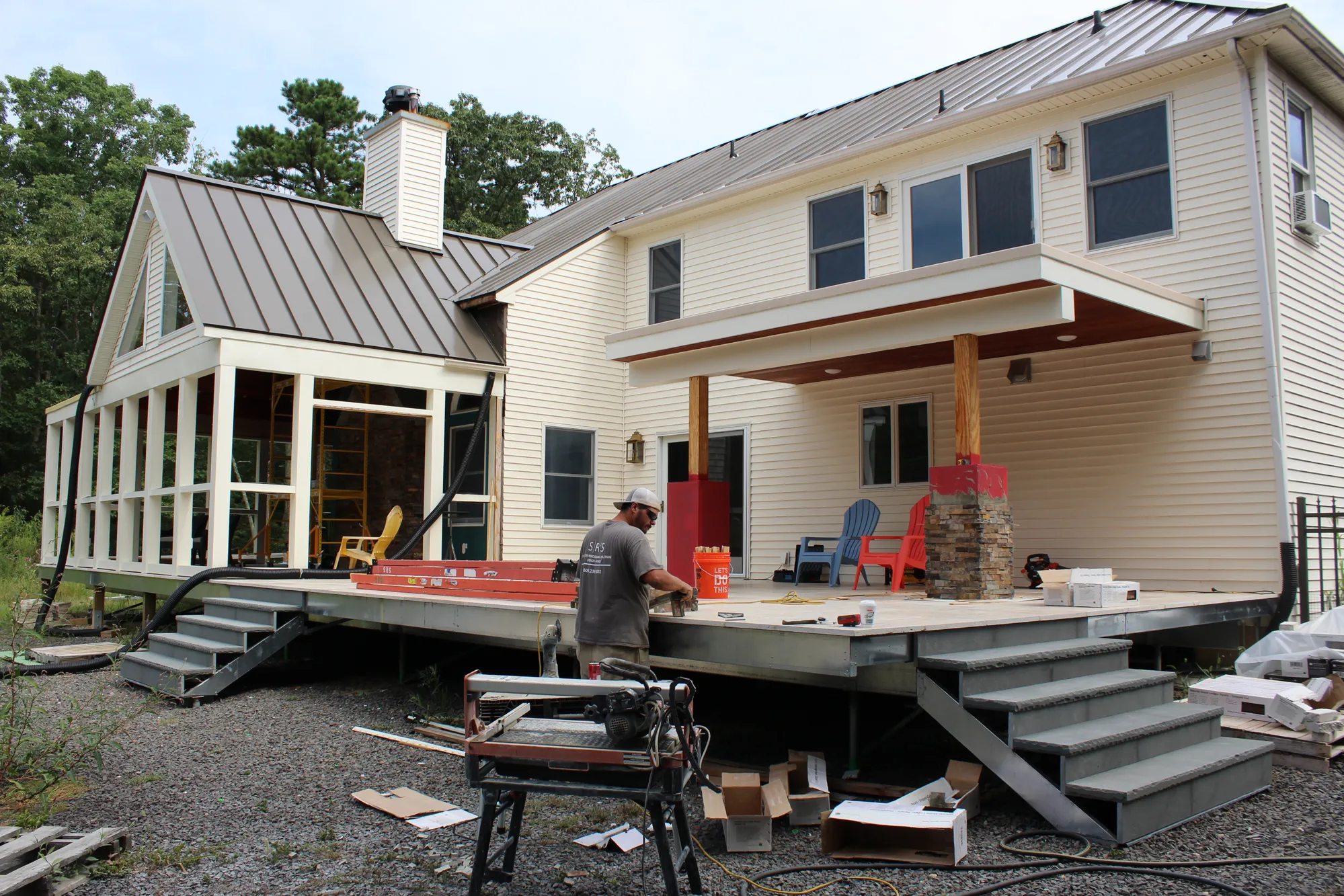 Building a Multilevel Deck