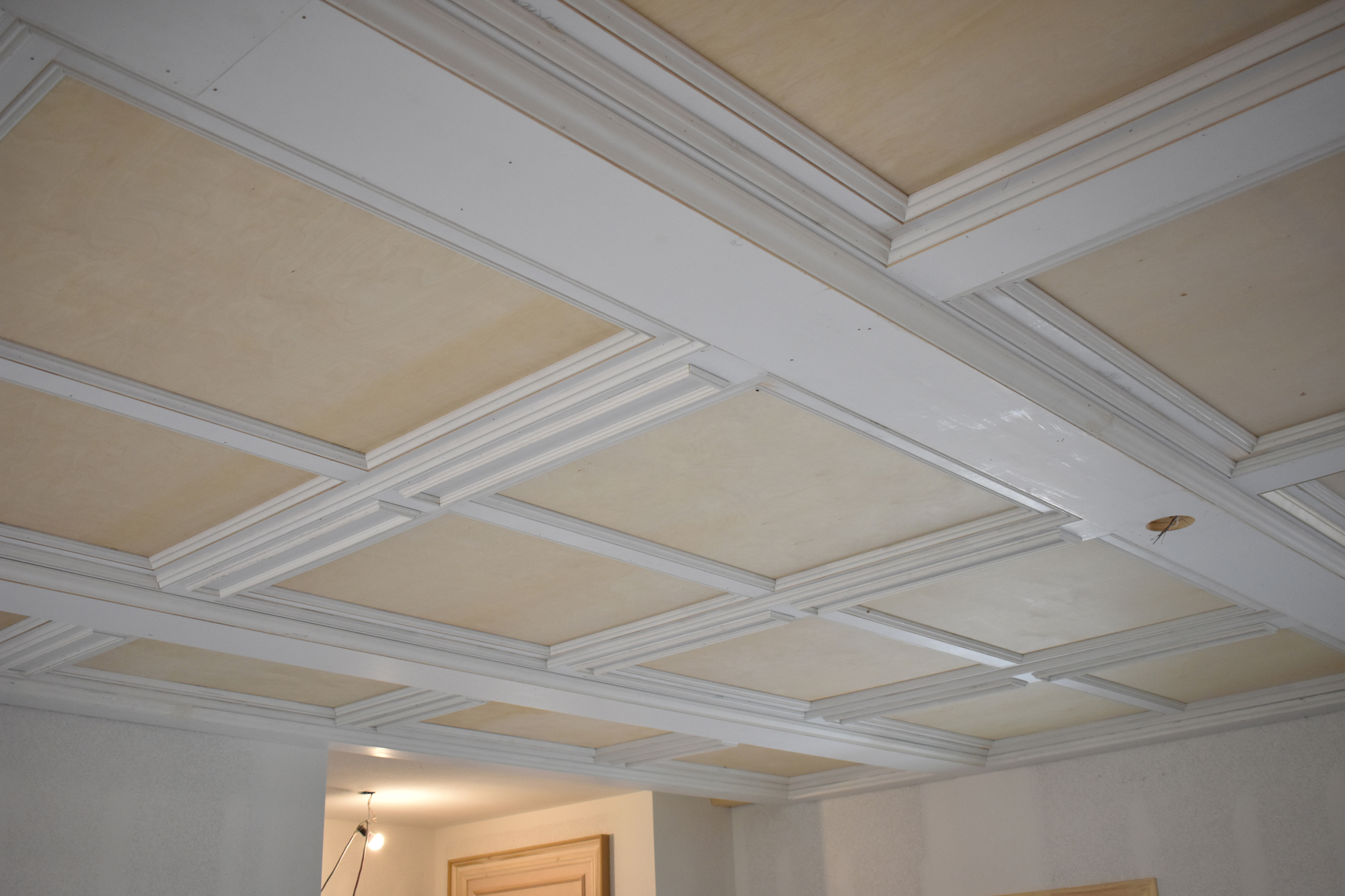 Paint-Grade Coffered Ceilings