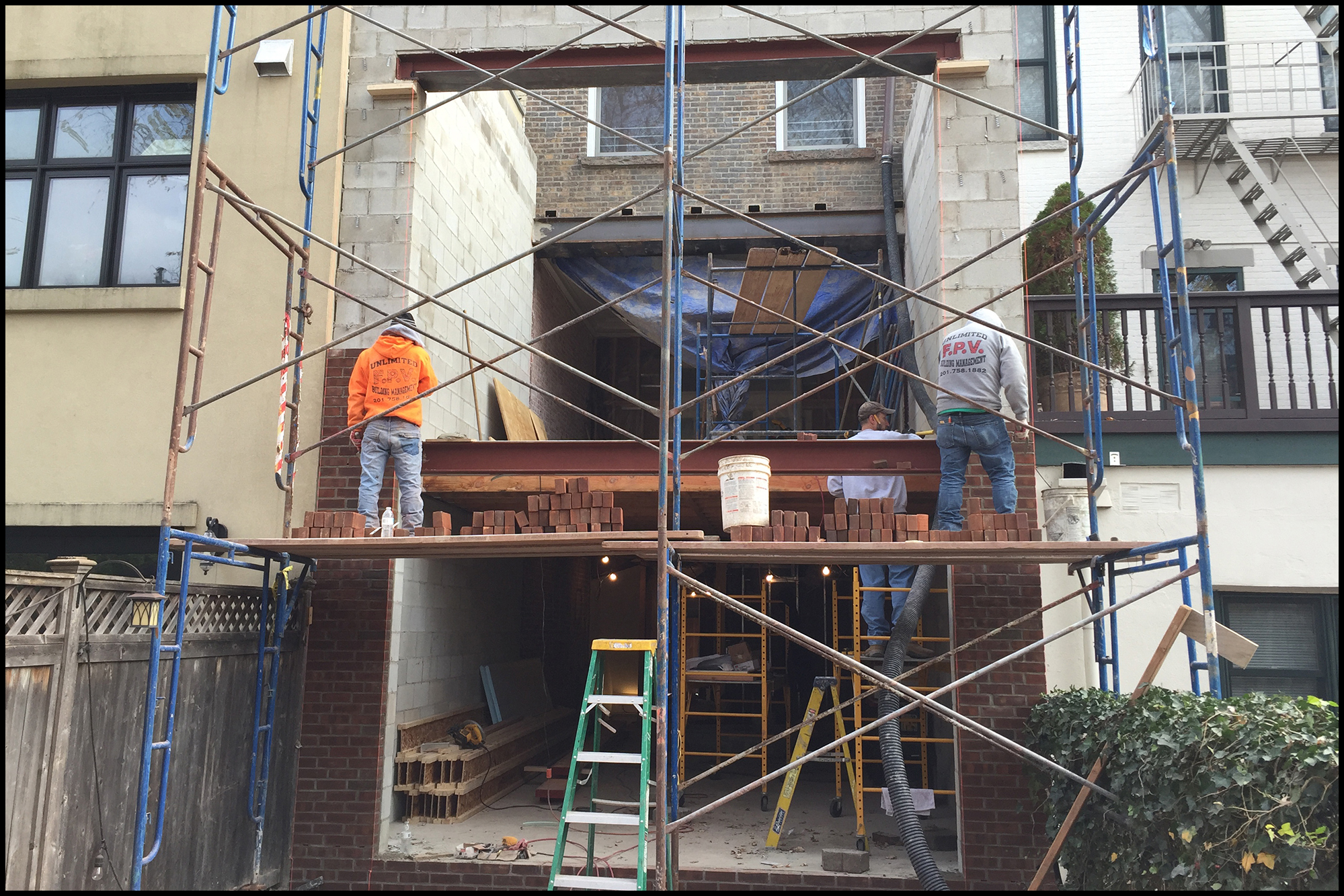 Two-Story Block Addition