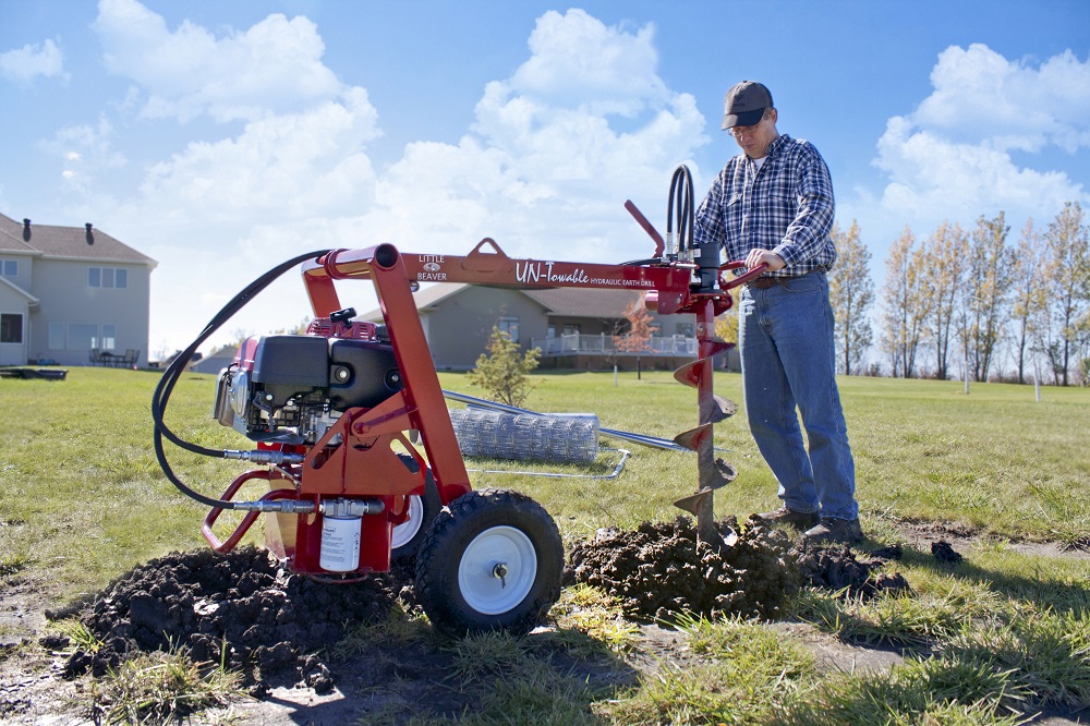 Powerful, Portable Auger