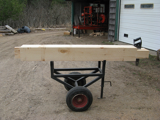 Timber Framer’s Timber Cart