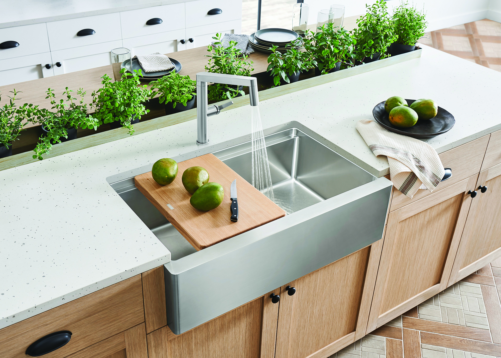 Stainless Apron Sink