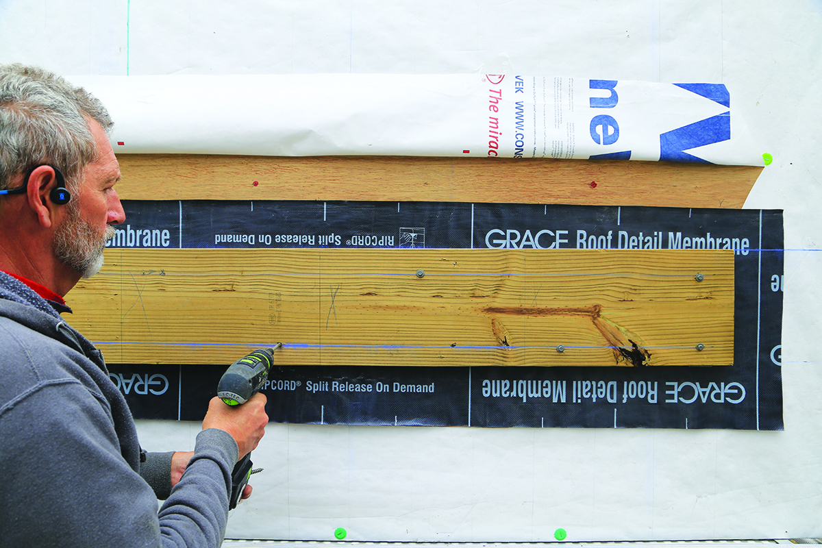 Installing a Deck Ledger