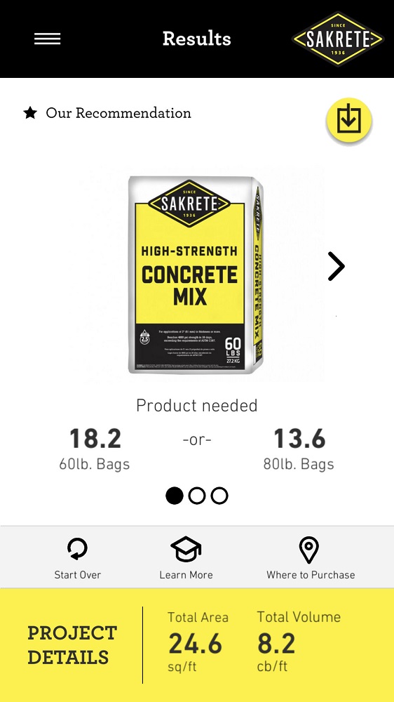 Cool Concrete Calculator