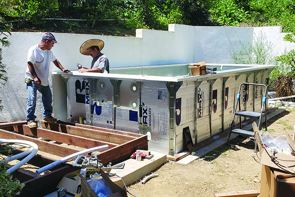 Installing Endless Pools