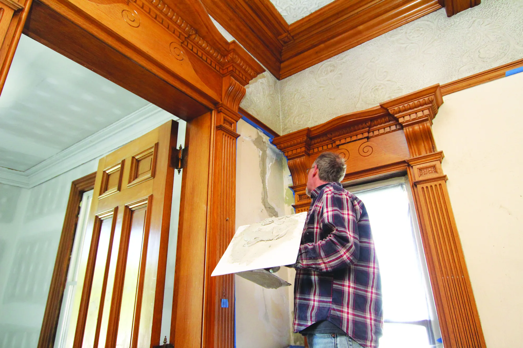 Historic Home Preservation - Plaster Repair