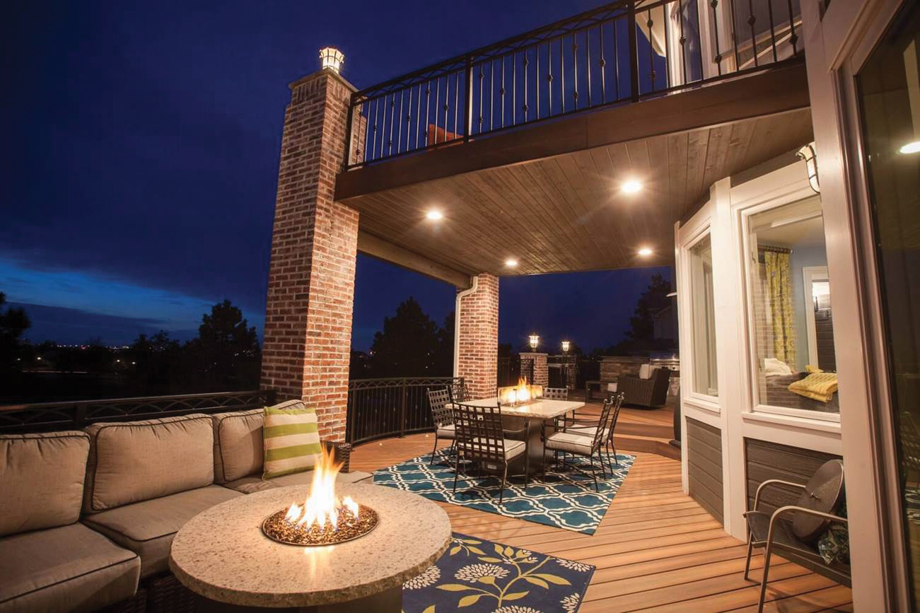 LED Deck Underlighting