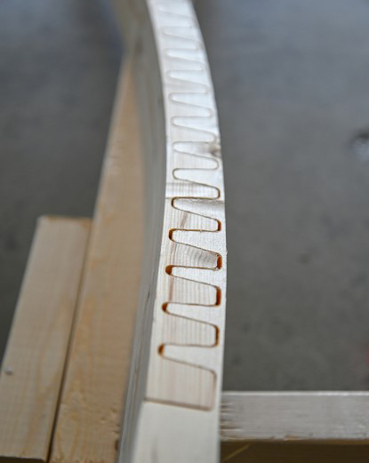Zippered Wood Twists the Standard 2x4 to Craft New Forms