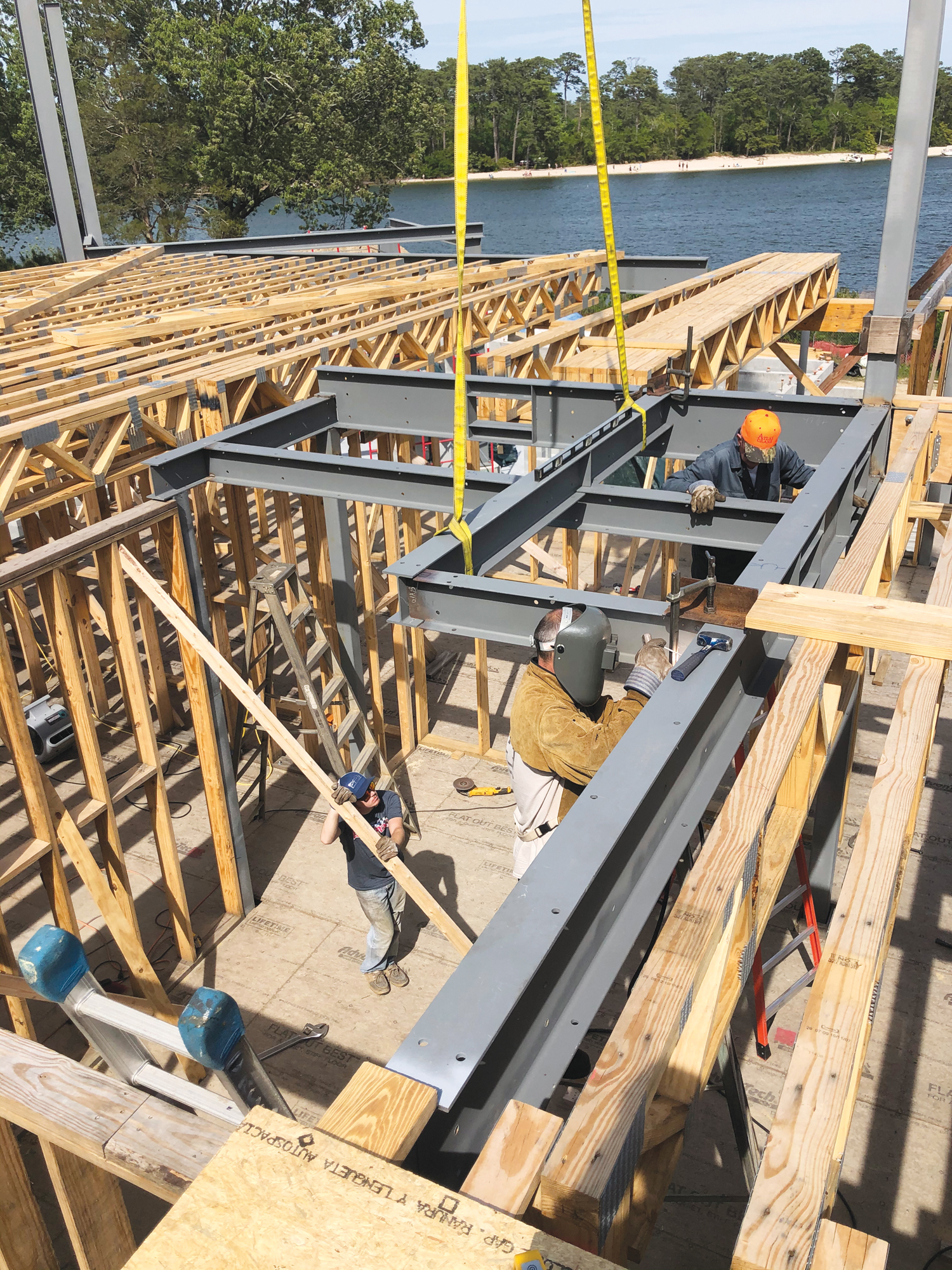 Hybrid Wood/Steel Framing