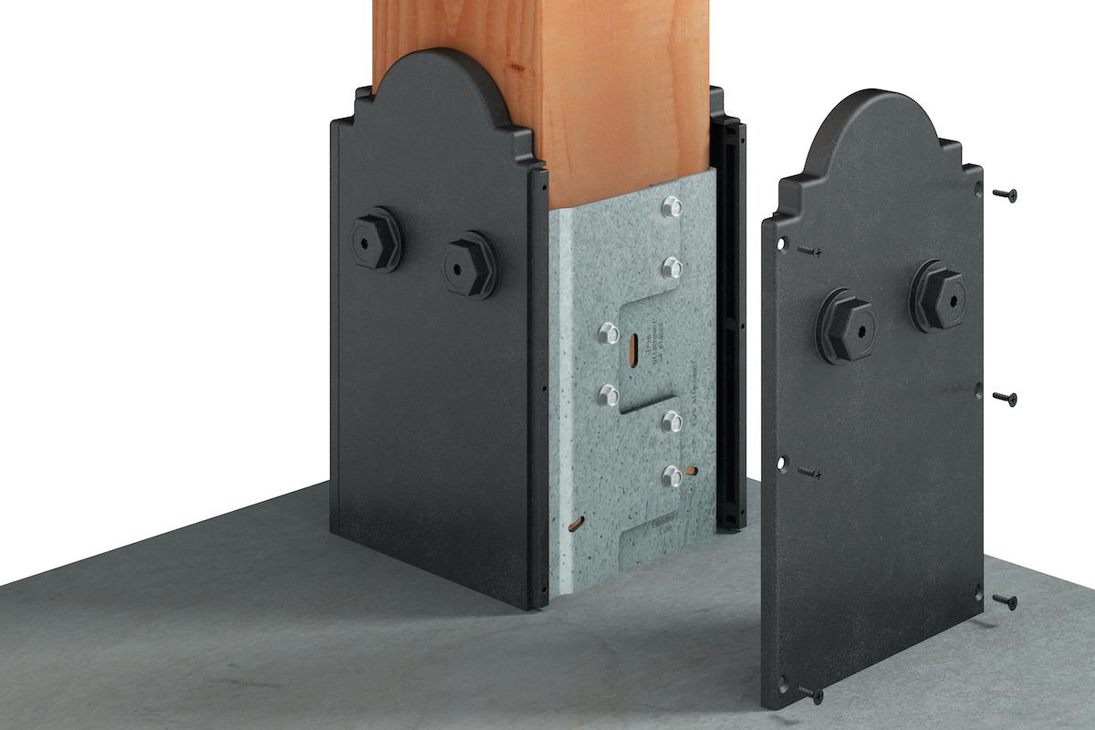 Decorative Post-Base Wrap