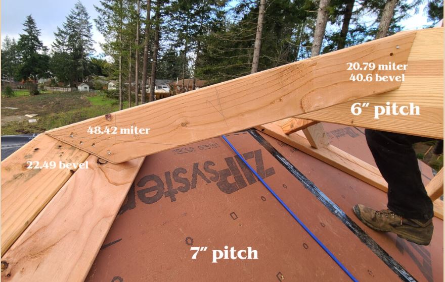 Some Irregular Roof Geometry
