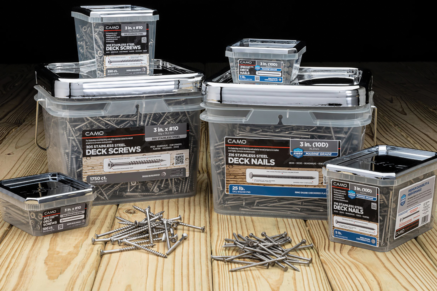 Stainless Steel Deck Fasteners