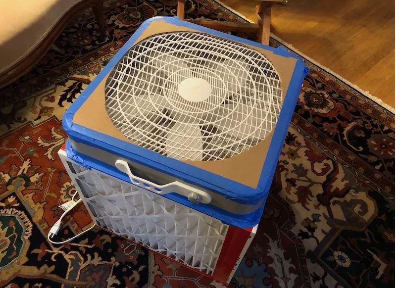 Box Fan Air Cleaner Update