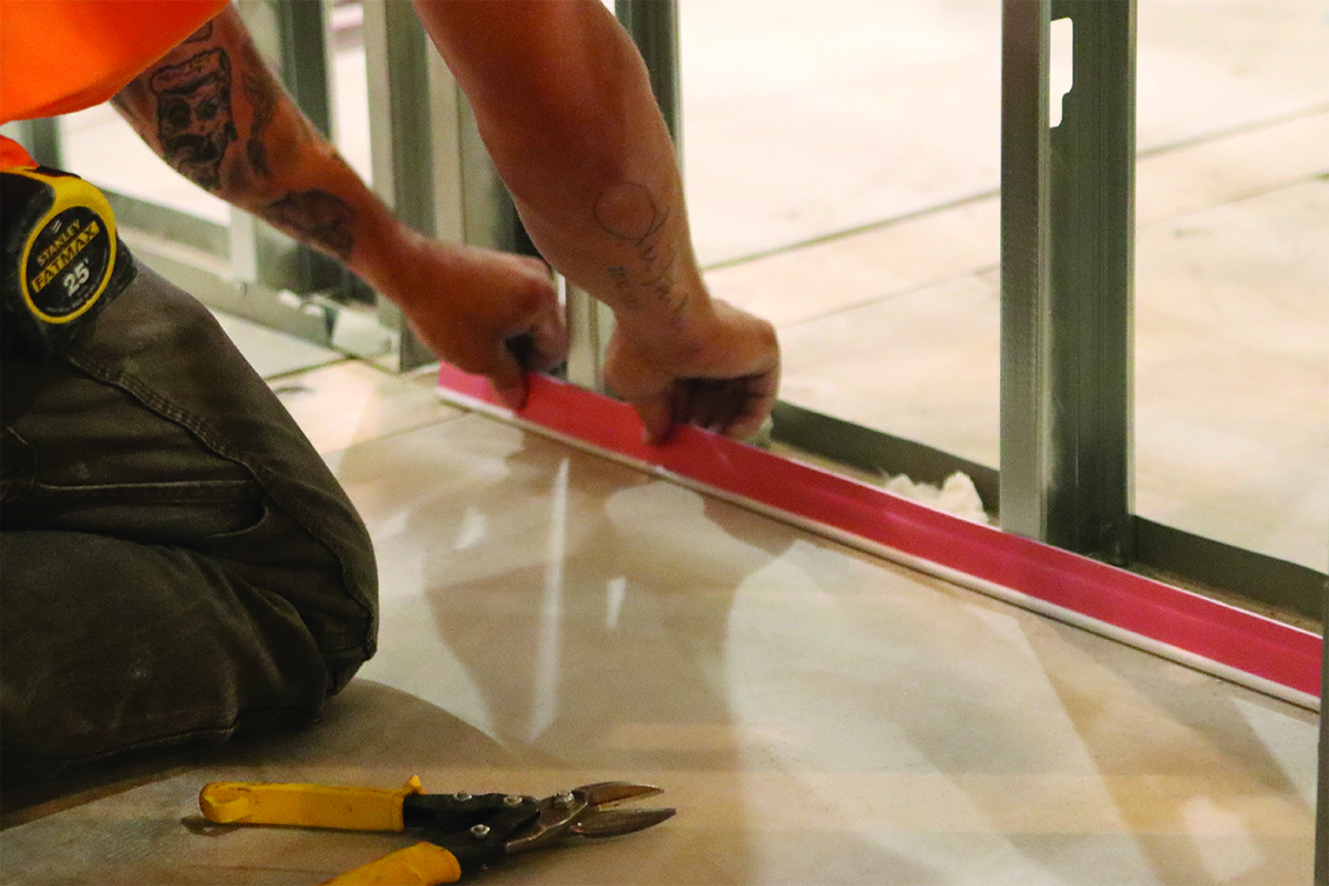 Elegant Baseboard With Architectural Z Shadow Bead