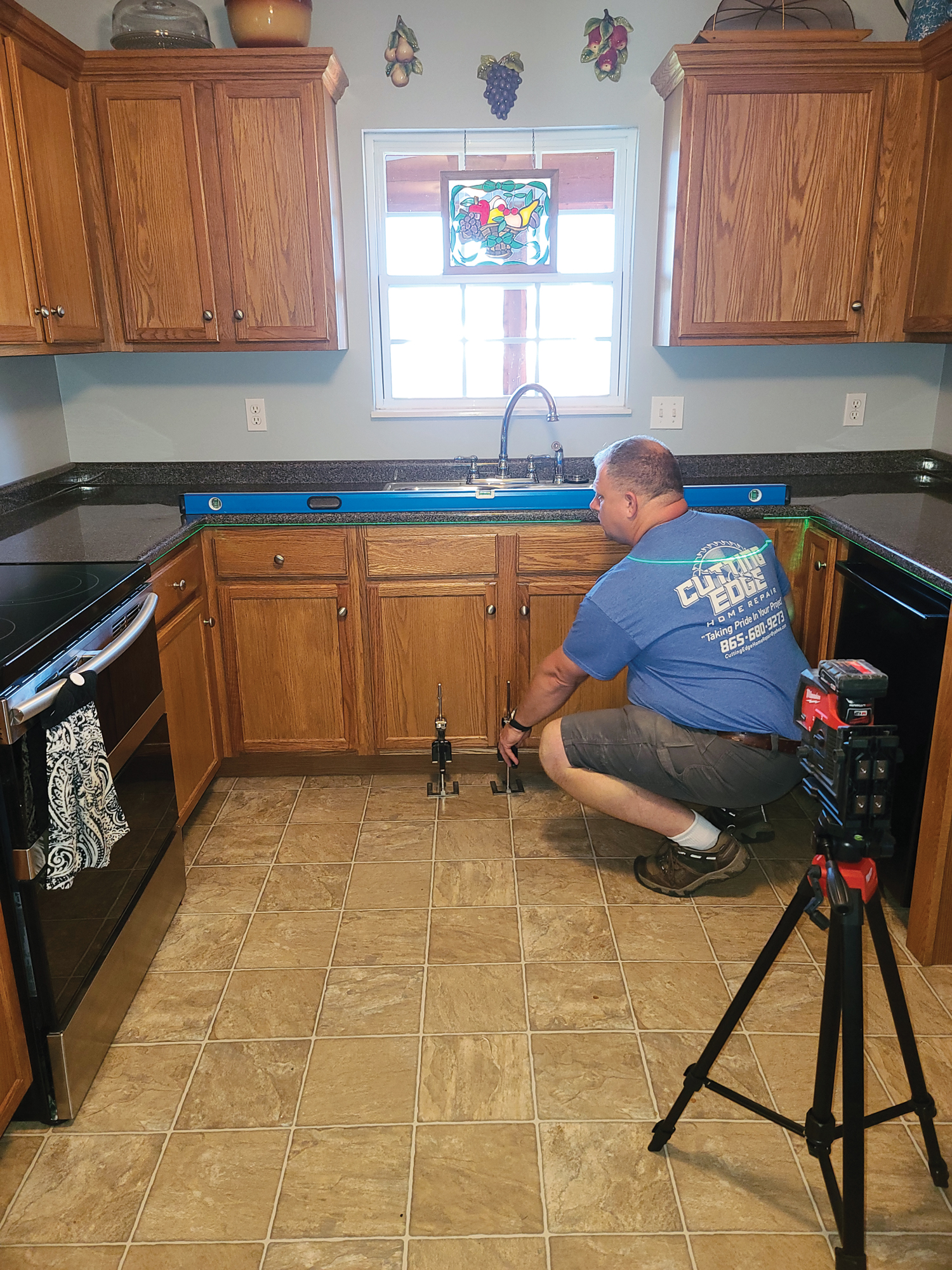 Leveling Up Stone Countertops