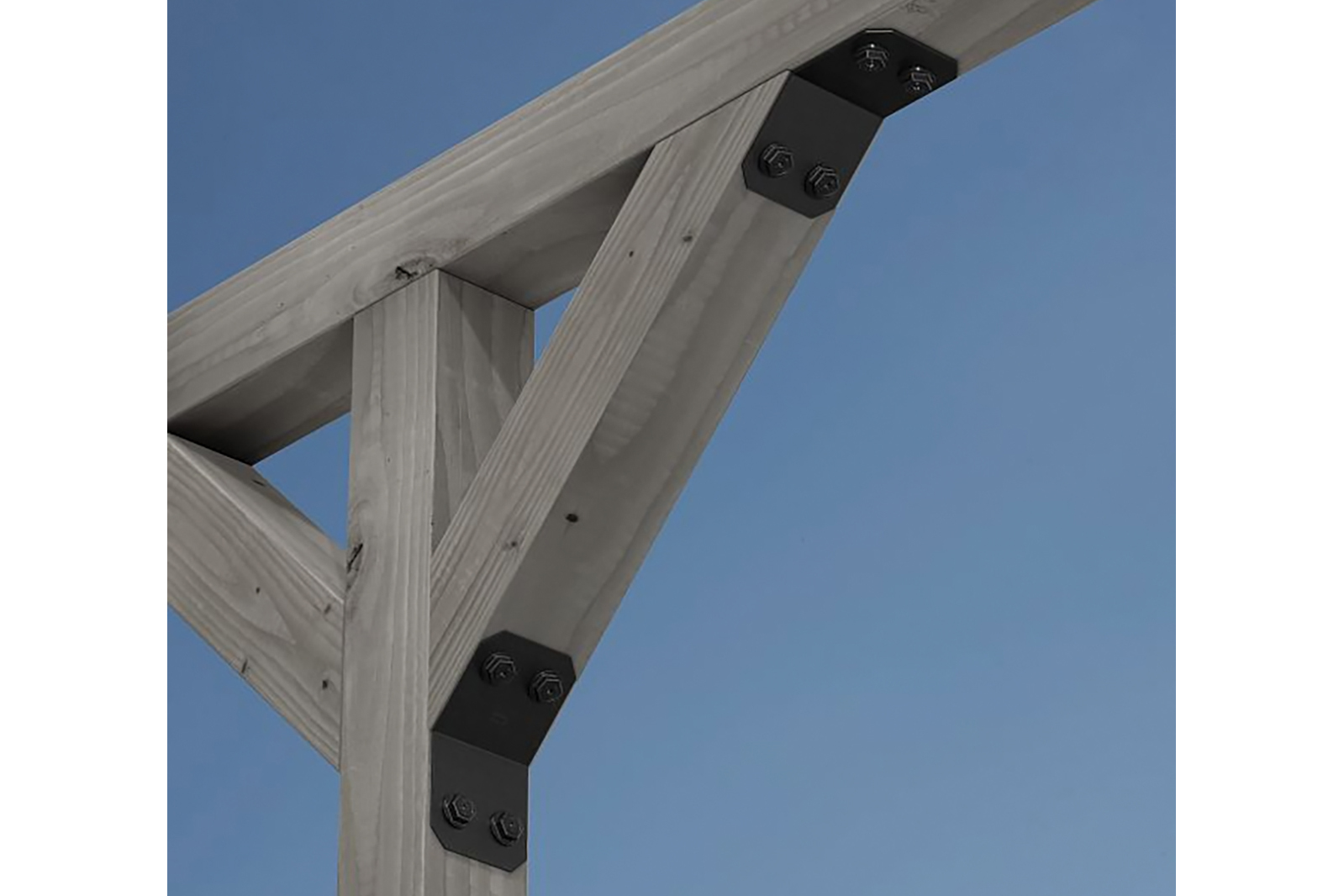 Galvanized Steel Knee-Brace Connectors