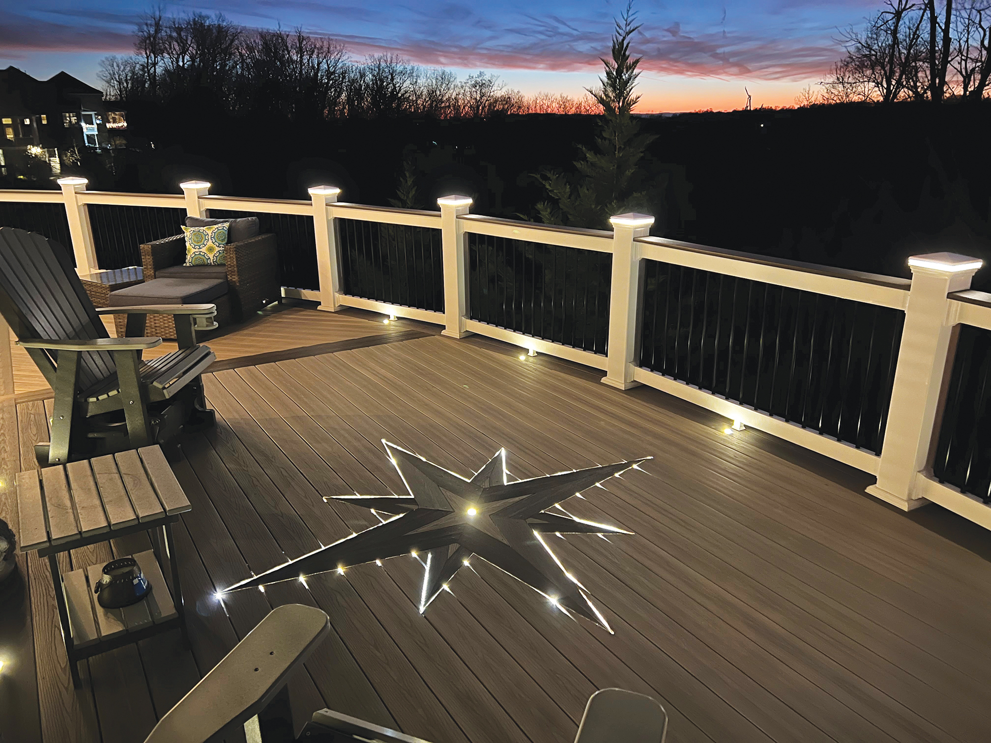 Radiant Compass Rose