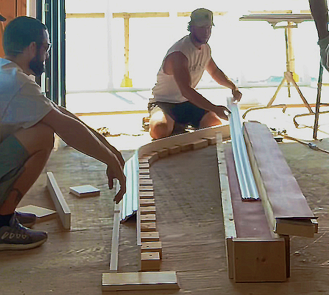 Bending PVC Trim
