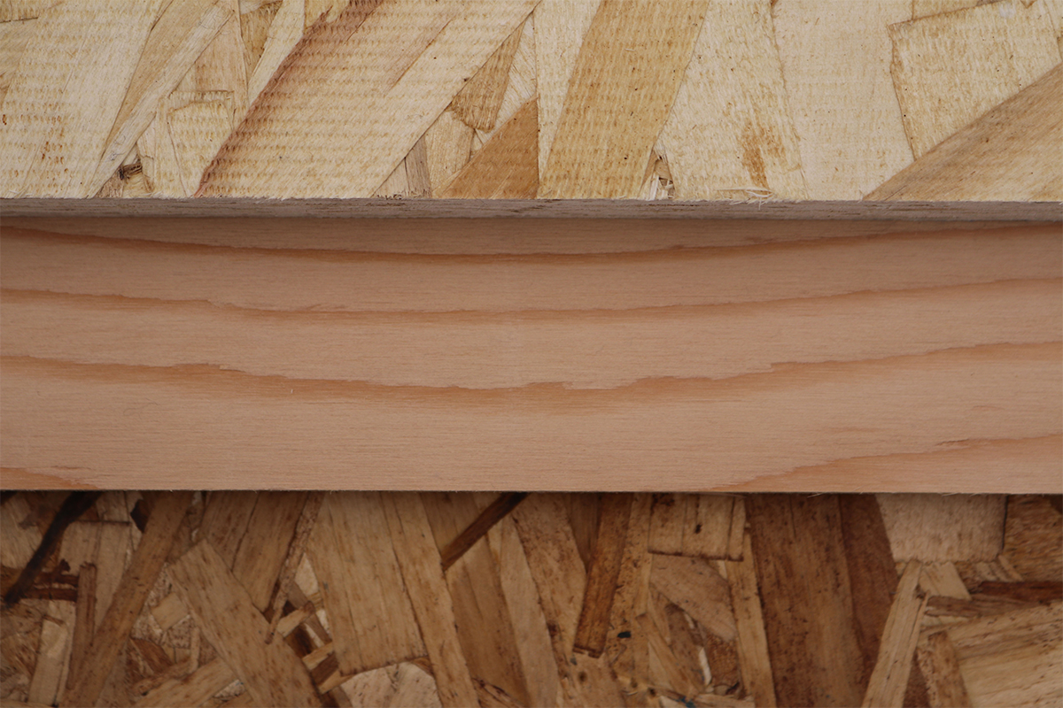 OSB and Plywood Sheathing as Air Barriers