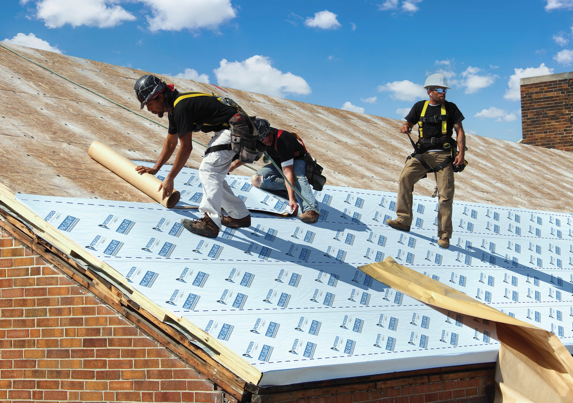 Self-Adhering Roofing Underlayment