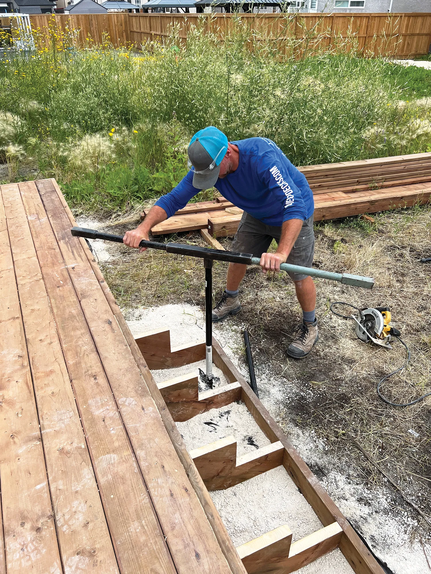 Quicker Stair Stringer Support