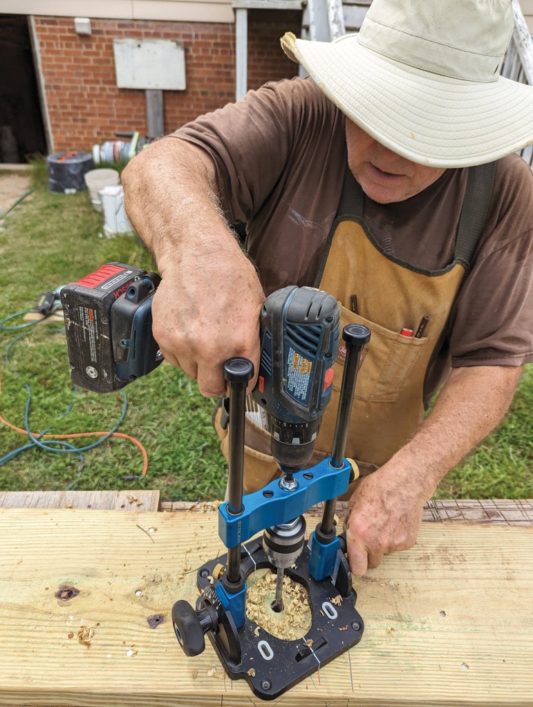 Rockler Portable Drill Guide