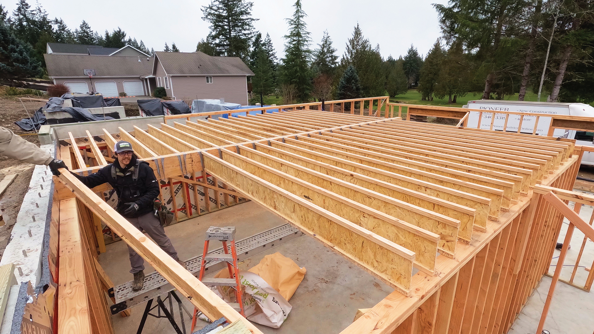 Concrete Slab Over Living Space