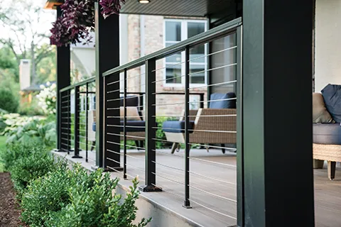 Easy-Assemble Aluminum Railing System
